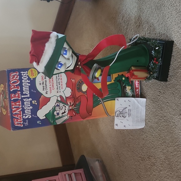 Telco | Holiday | Vintage 998 Frank E Post Animated Singing Christmas ...